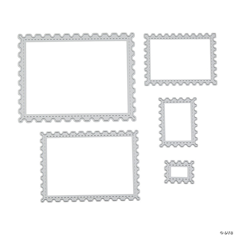 Rectangle Wave Cutting Dies - 5 Pc. - Discontinued
