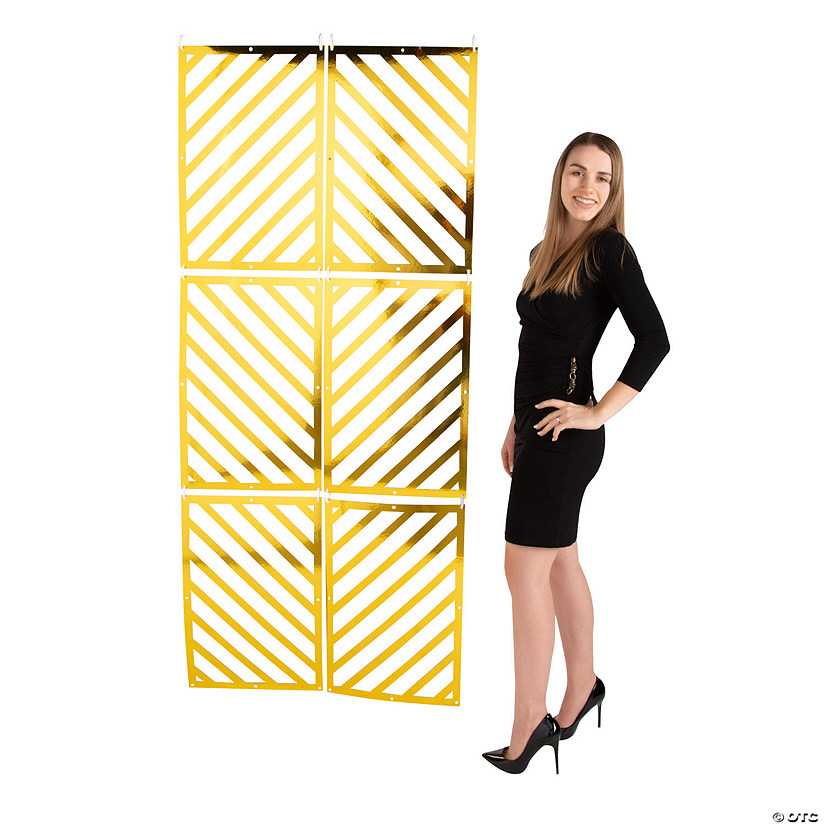 Rectangular Geometric Backdrop | Oriental Trading
