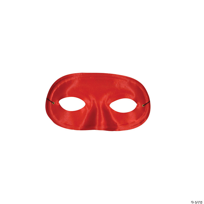 Red Domino Half Mask | Oriental Trading