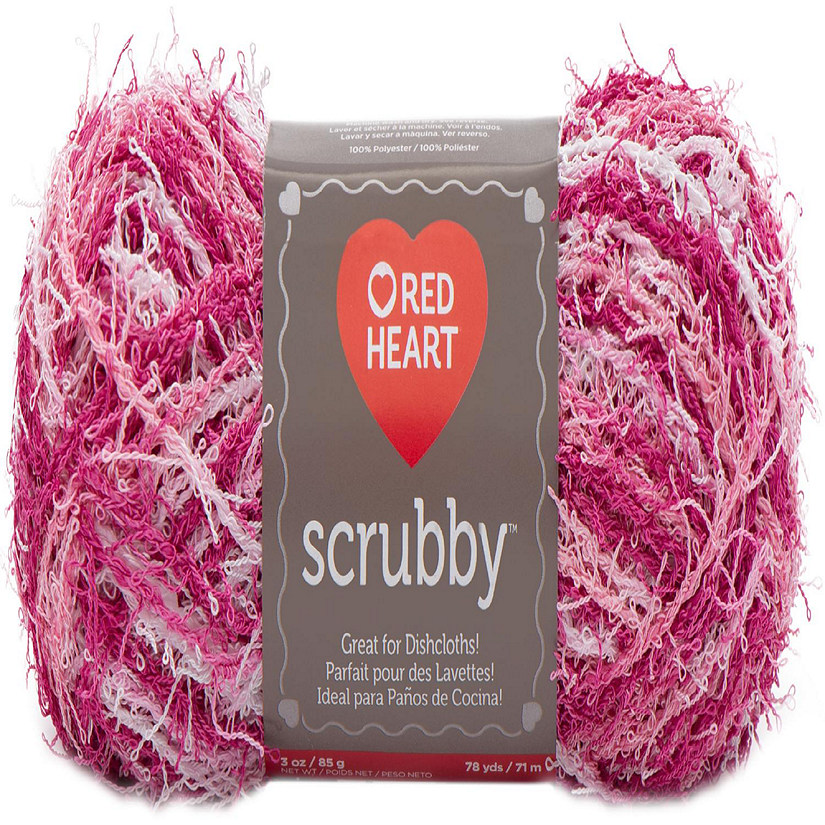 Red Heart Scrubby Yarn-Candy | Oriental Trading