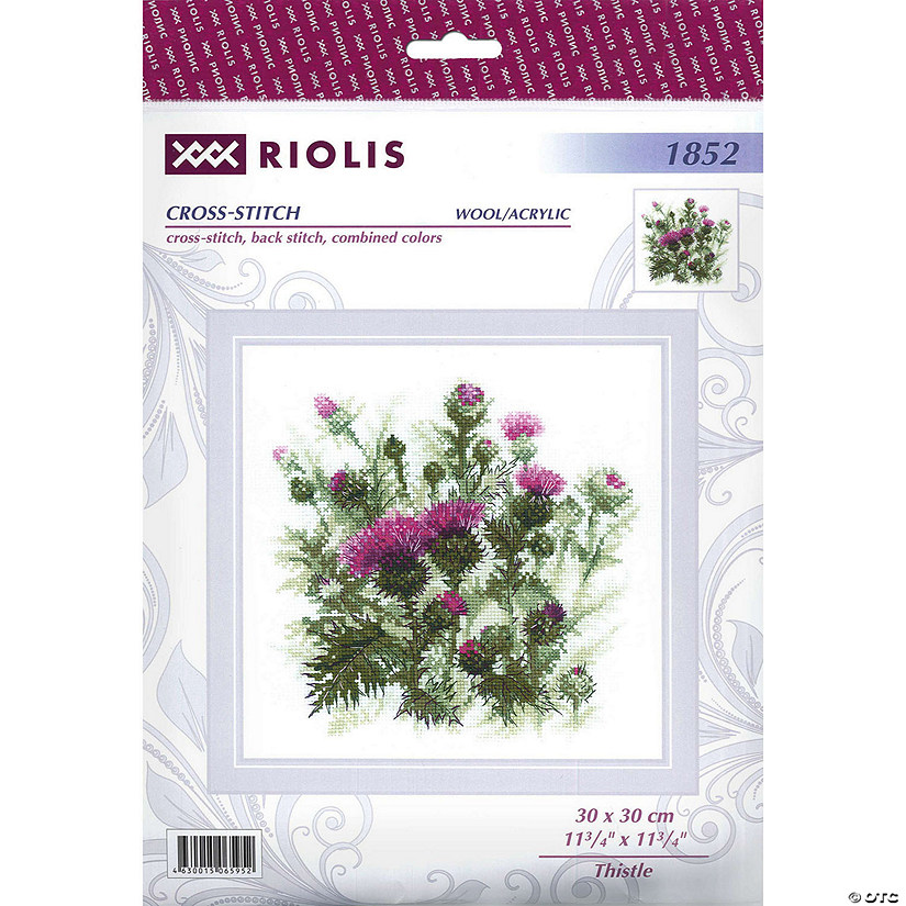 Riolis Cross Stitch Kit Thistle