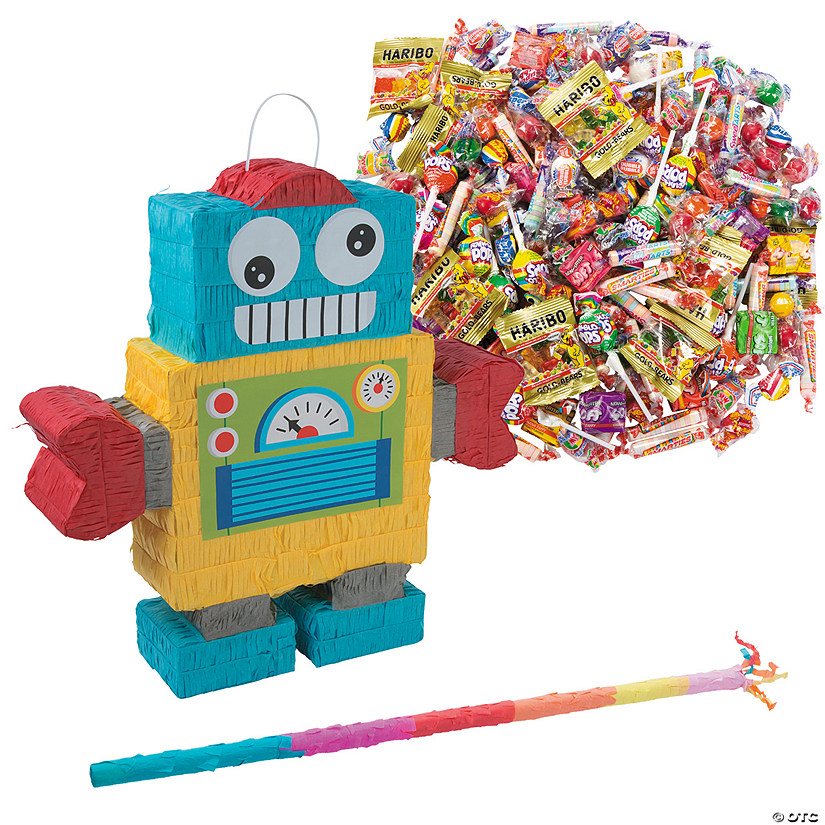 Robot Party Piñata Kit – 208 Pc. | Oriental Trading