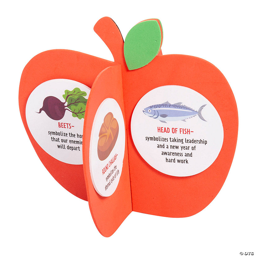 Rosh Hashanah Apple Craft Kit - Makes 12 | Oriental Trading