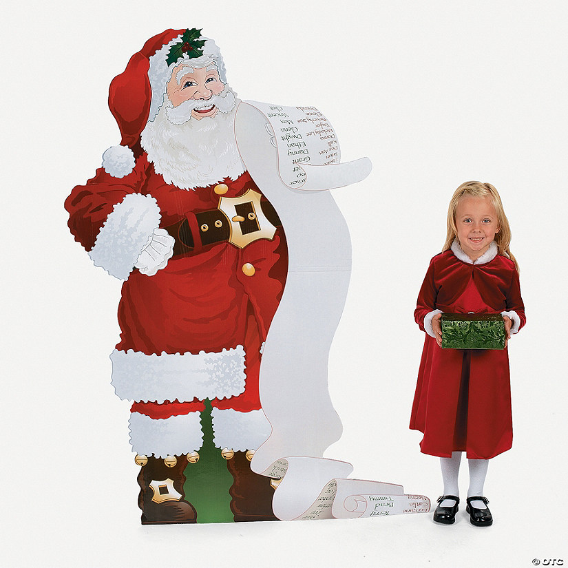 Santa Cardboard Stand-Up - Discontinued