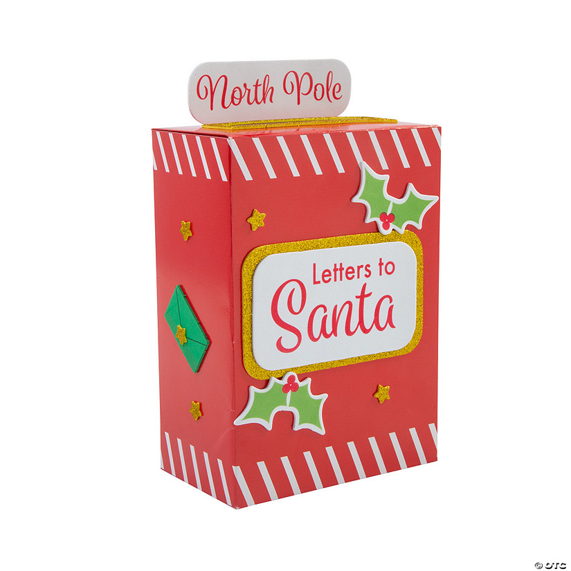 Santa Mailbox Craft Kit - Makes 1 | Oriental Trading