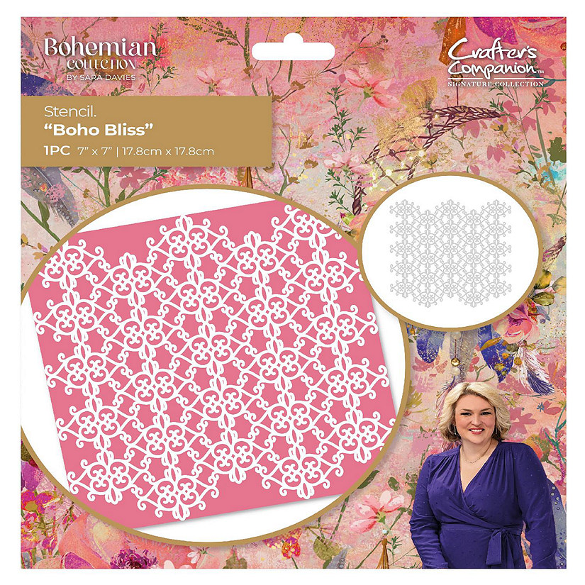 Sara Signature Bohemian Stencil-Boho Bliss | Oriental Trading