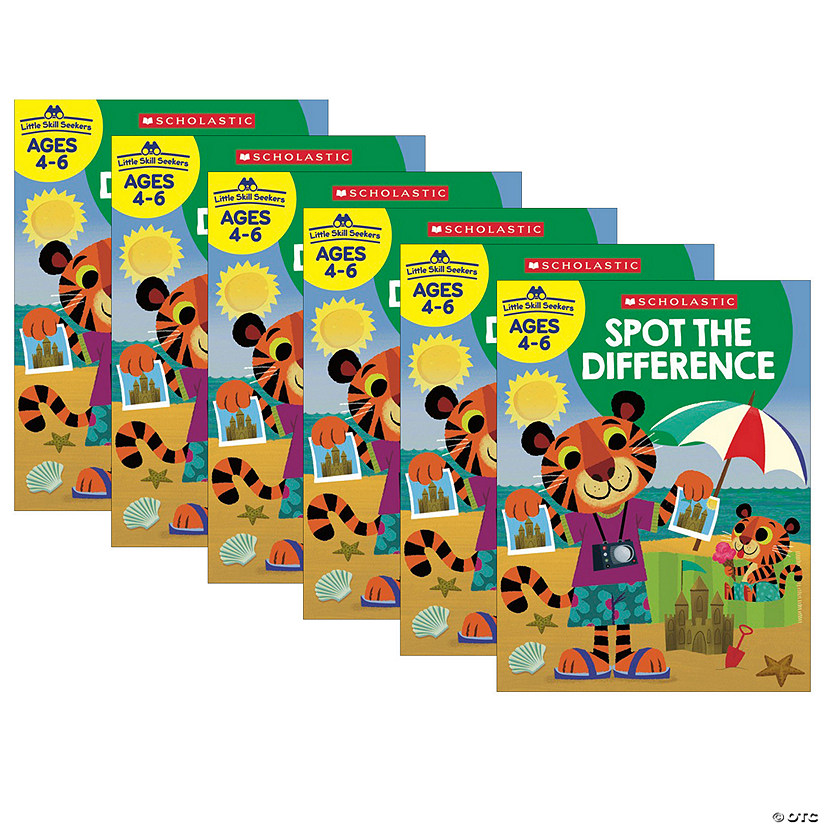 Scholastic Teaching Solutions Little Skill Seekers: Spot the Difference ...
