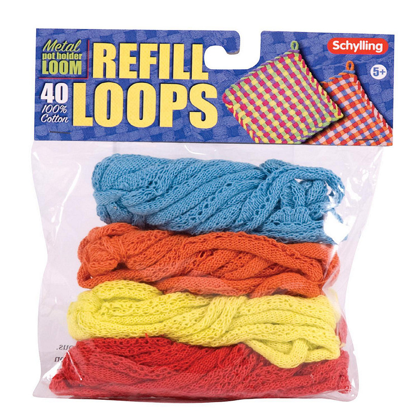 Schylling: Loop Refill For Metal Potholder Loom, Ages 5+ | Oriental Trading
