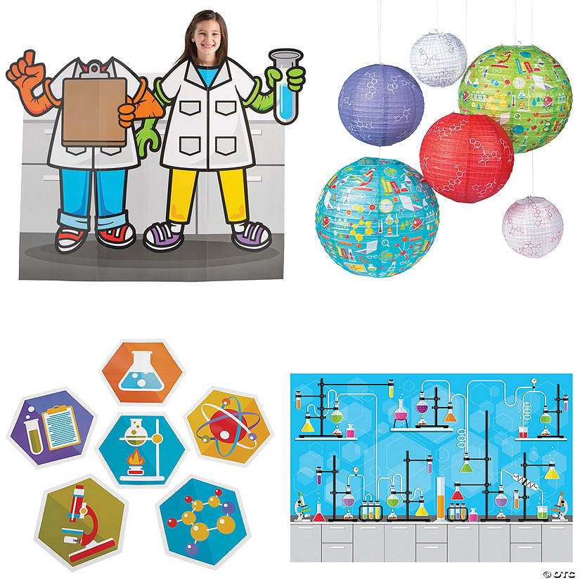 Science Lab Decorating Kit - 16 Pc.