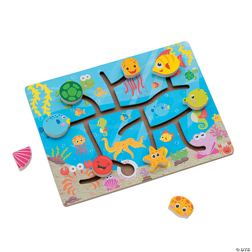 Sea Animal Slide Puzzle | Oriental Trading