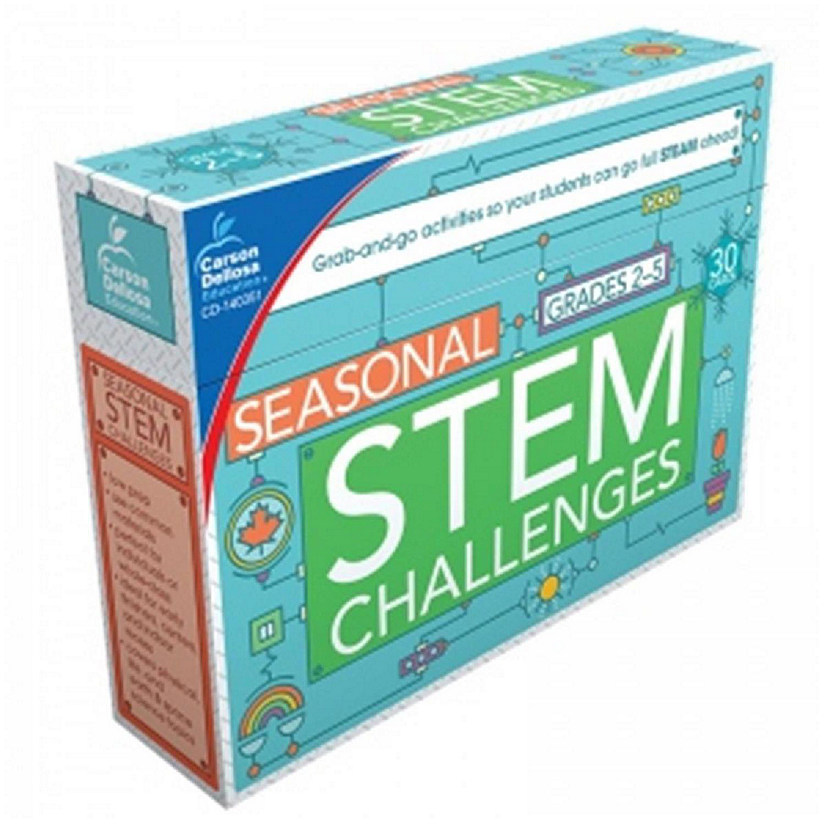 Seasonal STEM Challenges Learning Cards | Oriental Trading