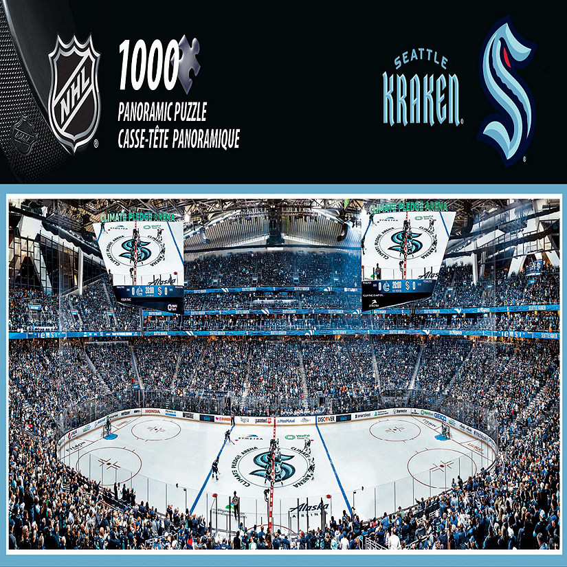 Seattle Kraken - 1000 Piece Panoramic Jigsaw Puzzle | Oriental Trading
