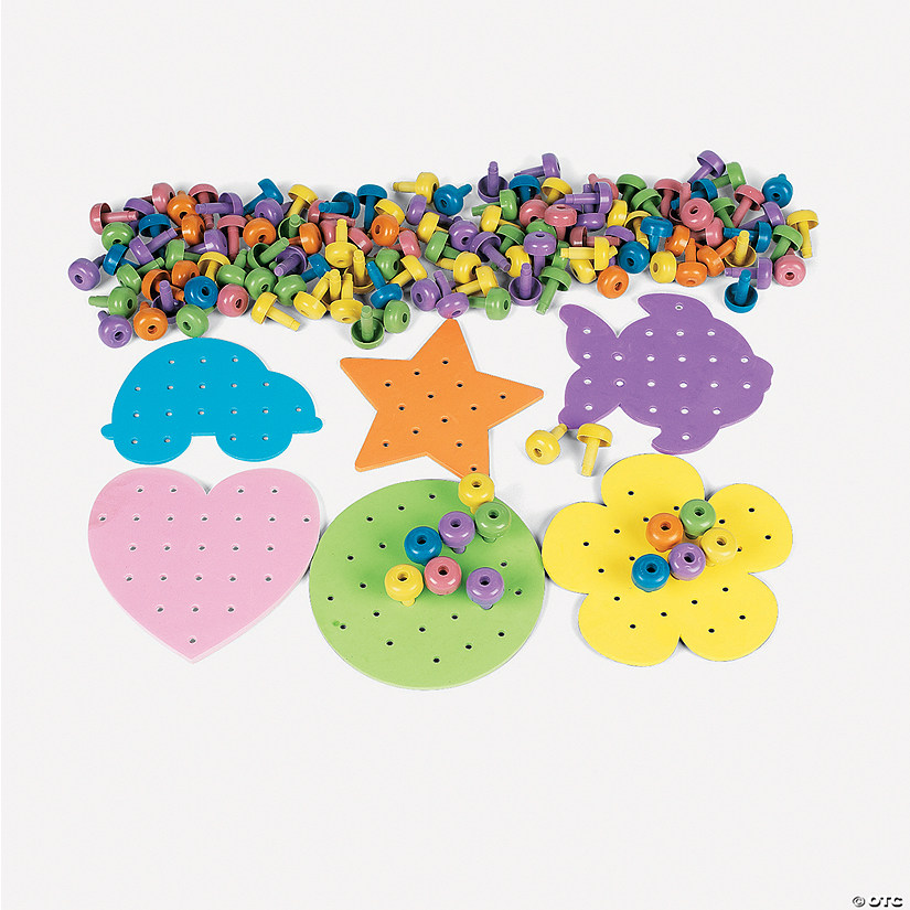 Shaped Peg Board Set - Discontinued