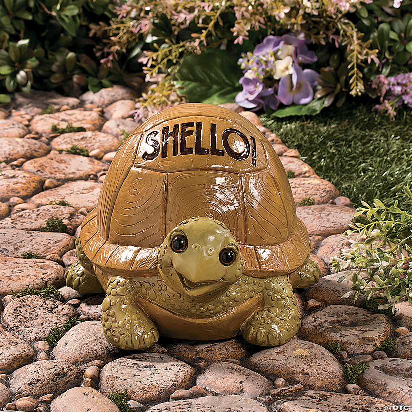 “Shello!” Turtle Garden Statue - Discontinued