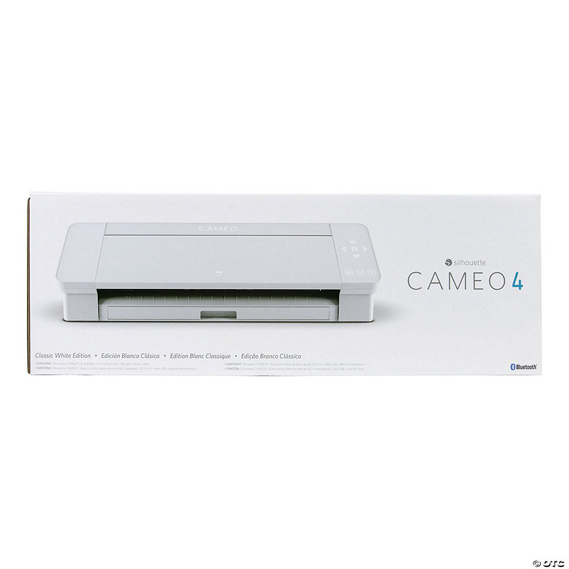 Silhouette Cameo 4 Electronic Cutter - White