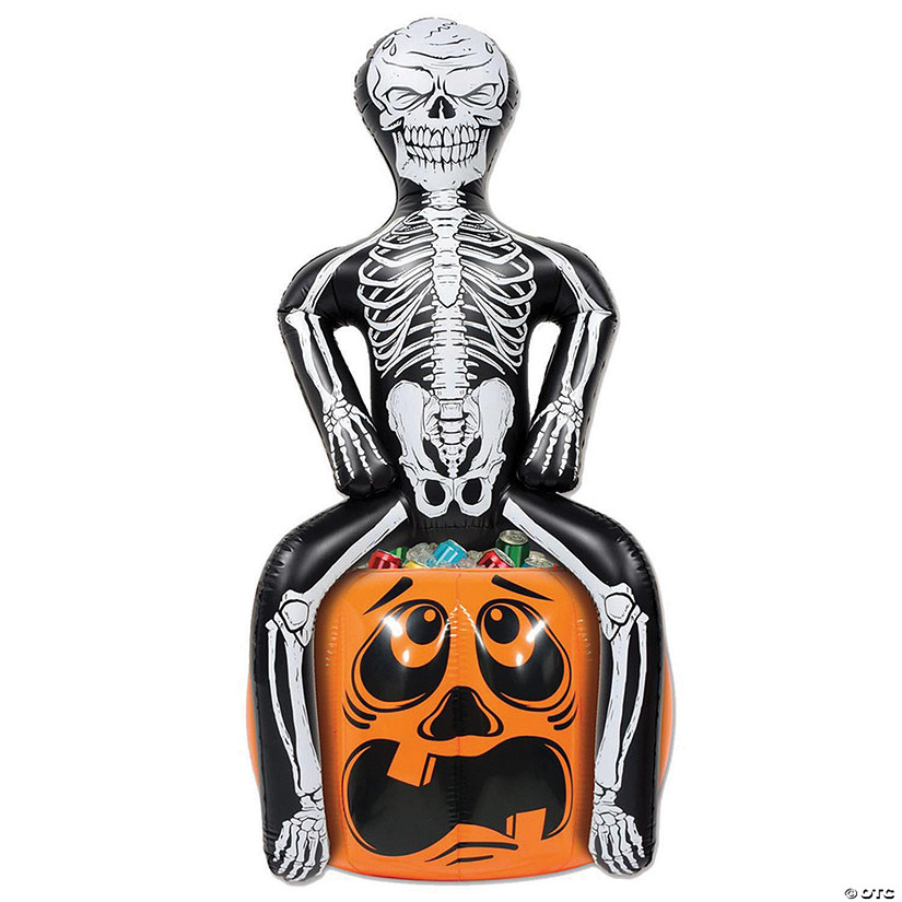 Skeleton Inflatable Cooler Halloween Decoration | Oriental Trading