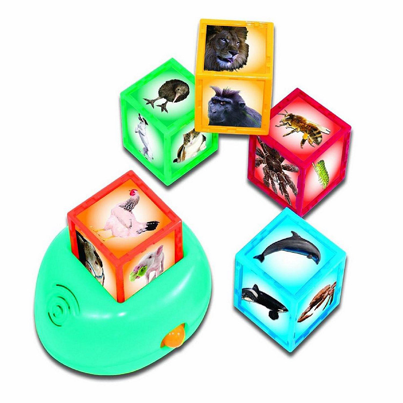 Smithsonian Kids Interactive Animal Cubes Learning Game With Sound ...
