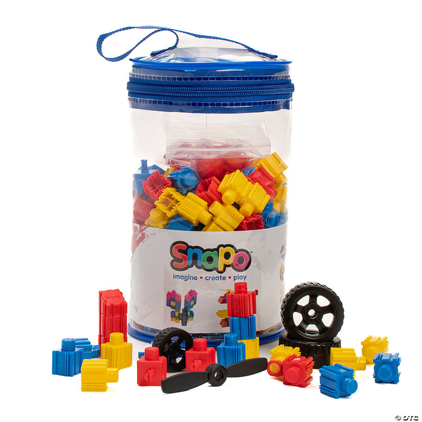 Snapo Building Blocks, Advanced Builder's Kit, 300 Pieces | Oriental ...