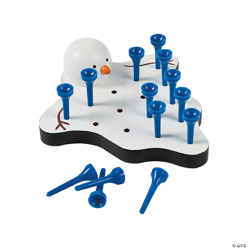 Snowman Peg Game