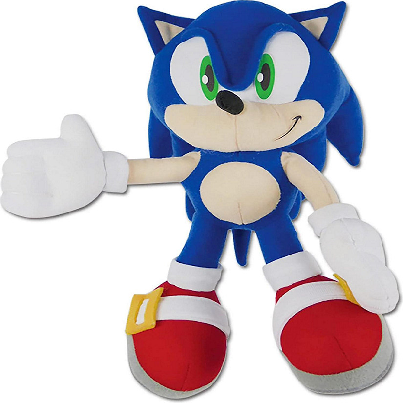 Sonic the Hedgehog 10 Inch Moveable Plush Sonic | Oriental Trading