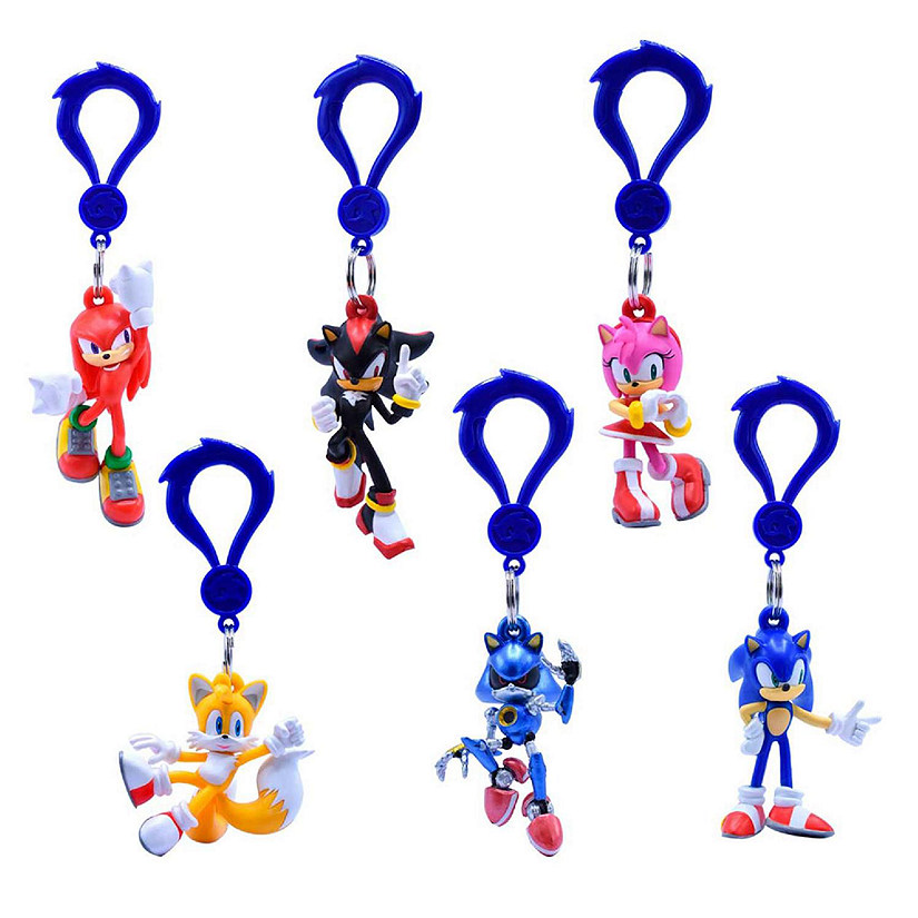 Sonic the Hedgehog Series 3 Mystery Backpack Hanger One Random Blind ...