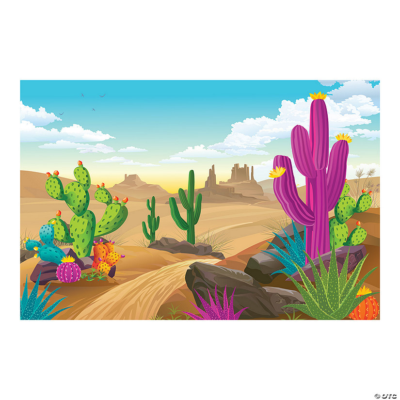 Southwest VBS Sunset Backdrop - 2 Pc. - Discontinued