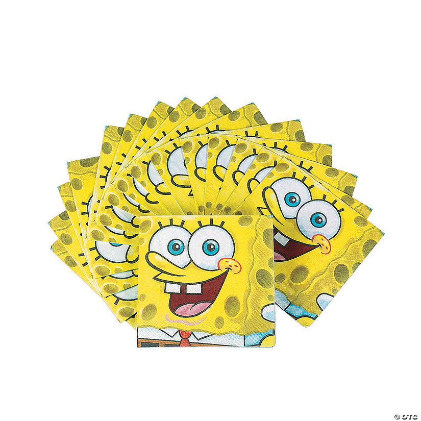 SpongeBob SquarePants™ Classic Luncheon Napkins - Discontinued