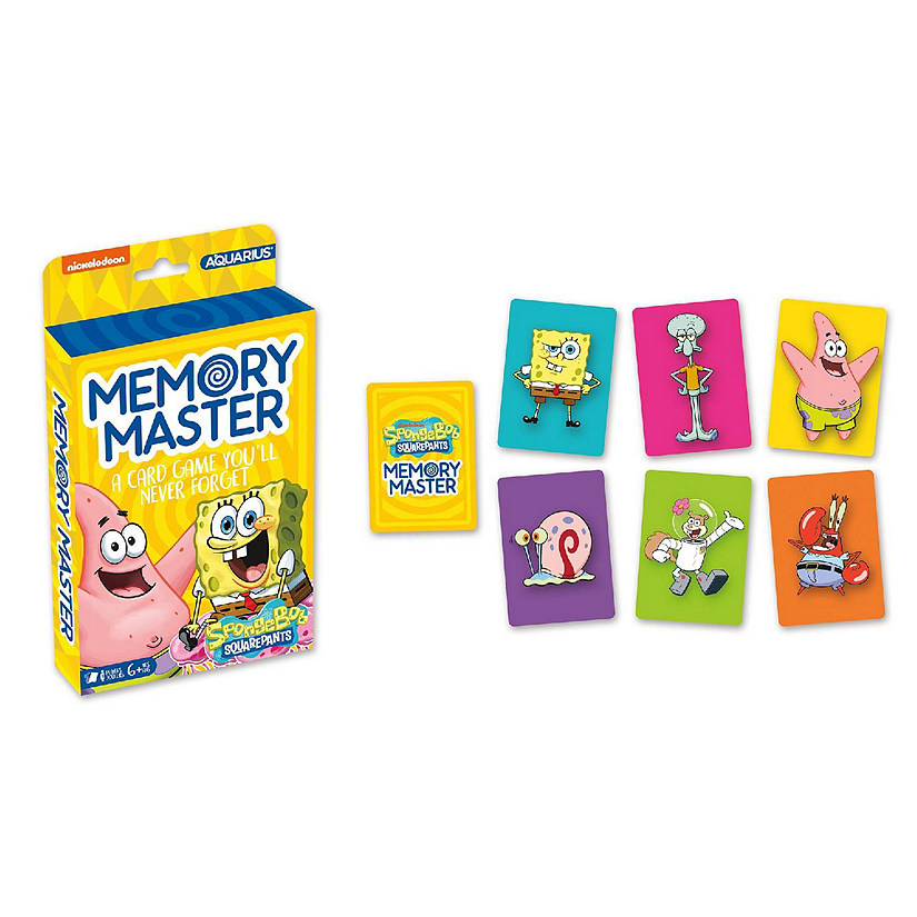 SpongeBob SquarePants Memory Master Game | Oriental Trading