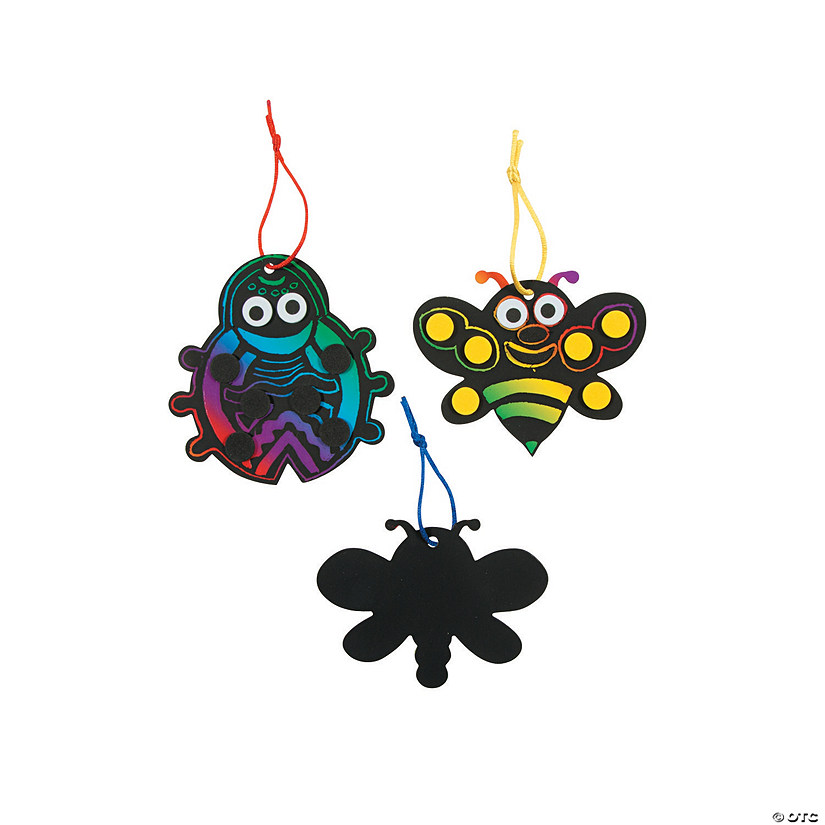 Spring Magic Color Scratch Ornament Craft Kit - Discontinued