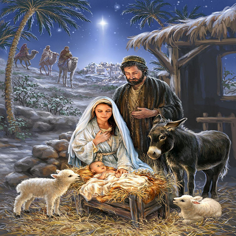 Springbok Savior is Born 1000 Piece Jigsaw Puzzle