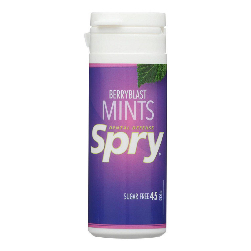 Spry Xylitol Mints - Peppermint - Case of 6 - 45 Count | Oriental Trading