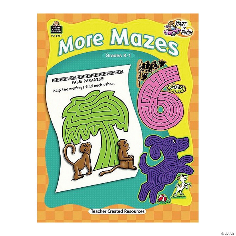 Start to Finish: More Mazes Gr. K-1