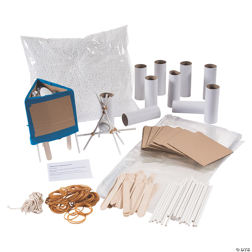 STEAM Classic Egg Drop Challenge Learning Activity Kit - Makes 10 ...