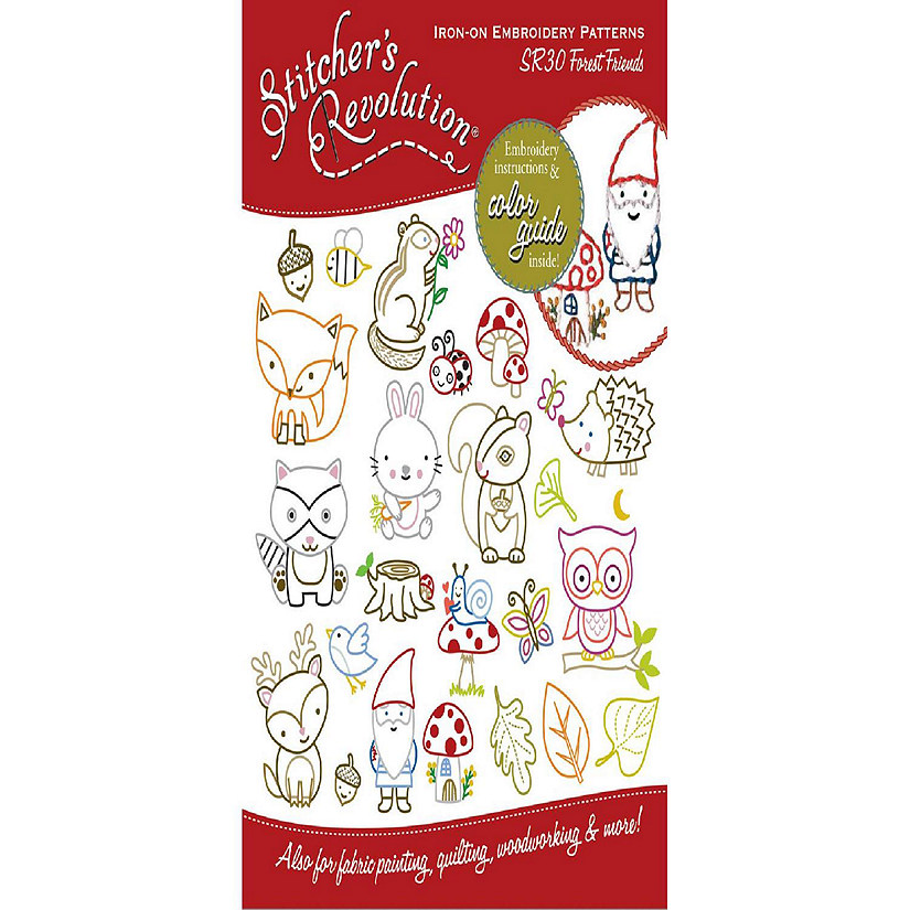 Stitcher's Revolution Iron On Transfer ForestFrnds