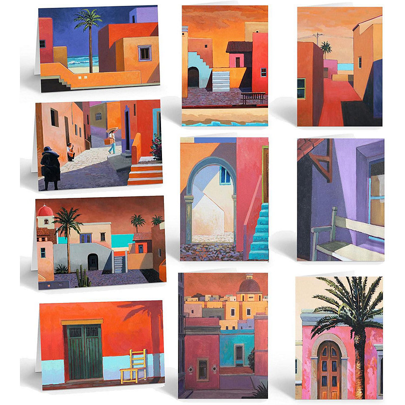 Stonehouse Collection 10 Assorted Mexican Note Cards, Assorted Mexican ...