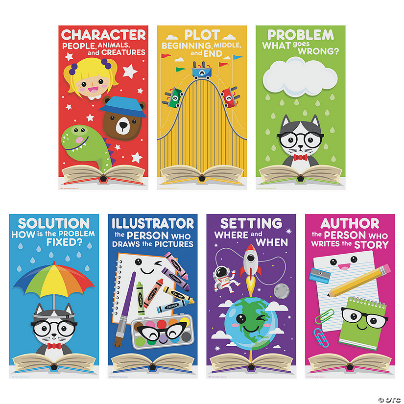 Story Element Posters - 7 Pc. - Discontinued