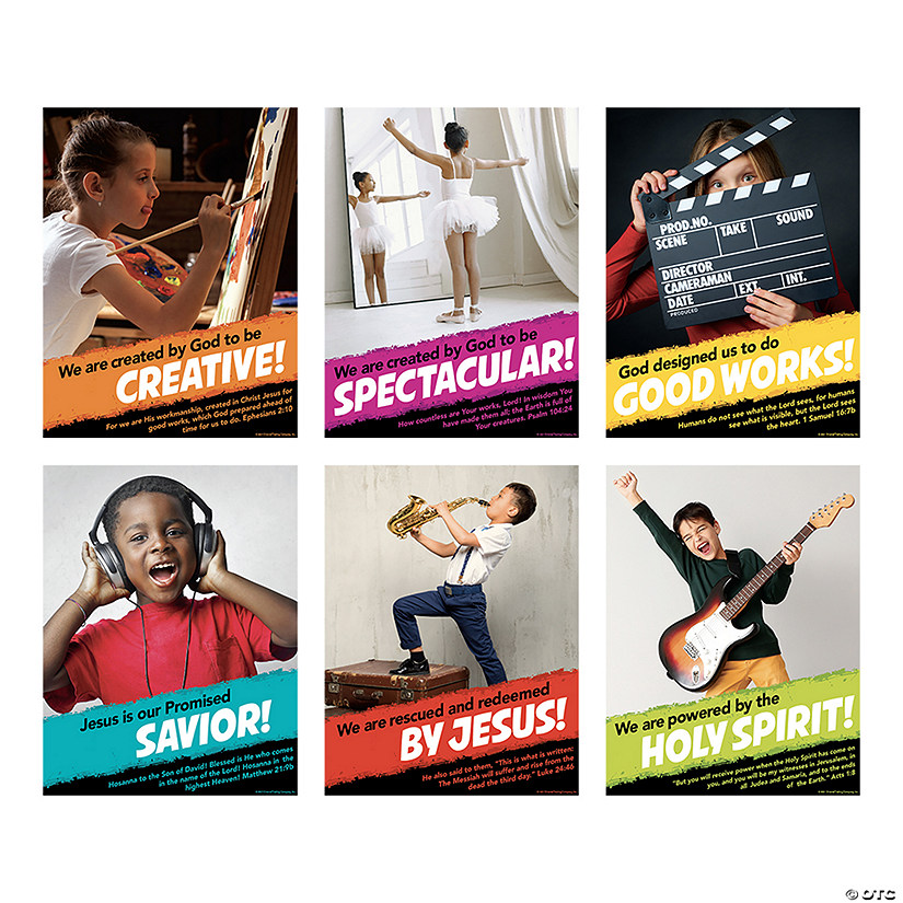 Studio VBS Posters - 6 Pc. | Oriental Trading