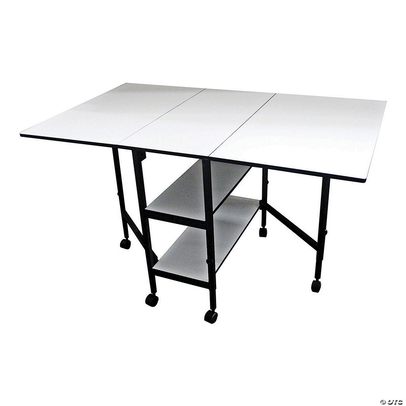 Sullivans Home Hobby Adjustable Height Foldable Table - 59"x35.8"