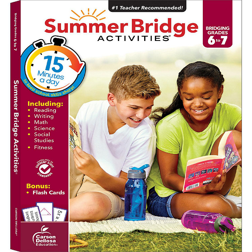 Summer Bridge Activities, Grades 6 - 7 | Oriental Trading