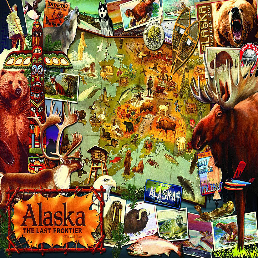 Sunsout Alaska, the Final Frontier 1000 pc Jigsaw Puzzle