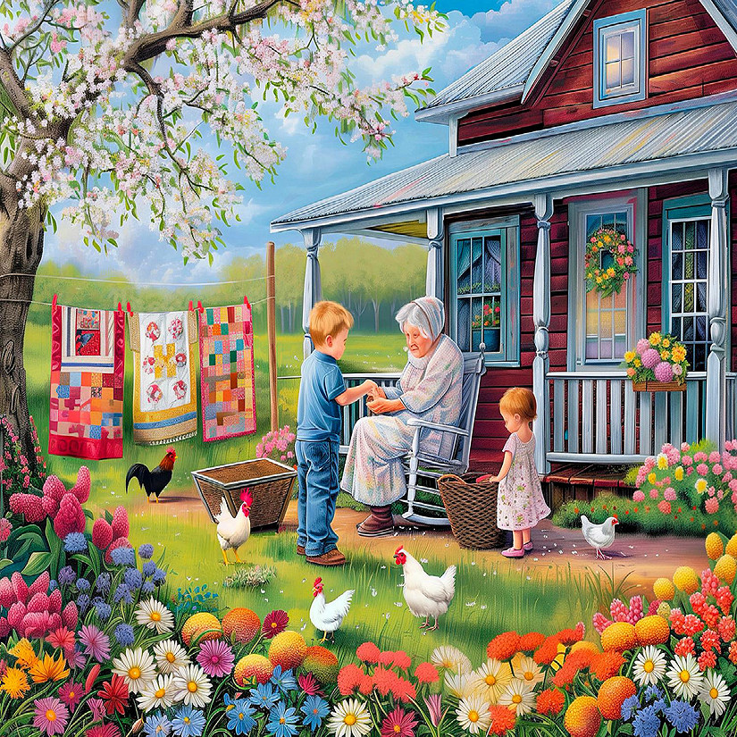 Sunsout Memaws Helpers 500 pc Jigsaw Puzzle | Oriental Trading
