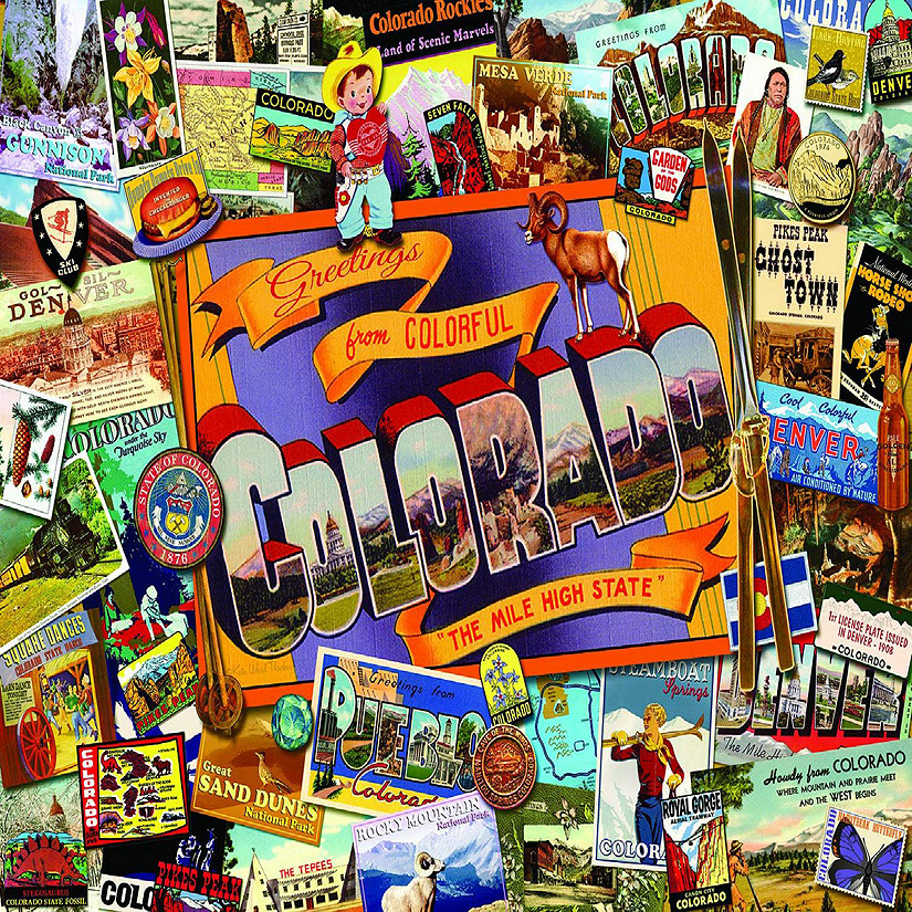 Sunsout Mile High Colorado 1000 pc Jigsaw Puzzle
