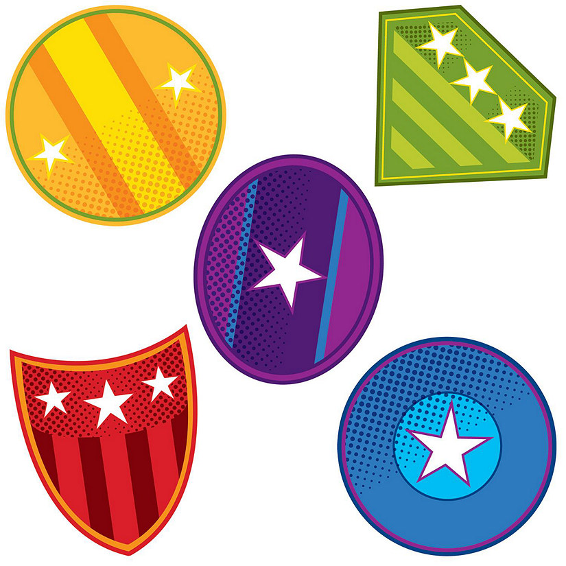 Super Power Shields Mini Cutouts