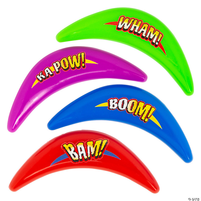 Superhero Mini Boomerangs | Oriental Trading