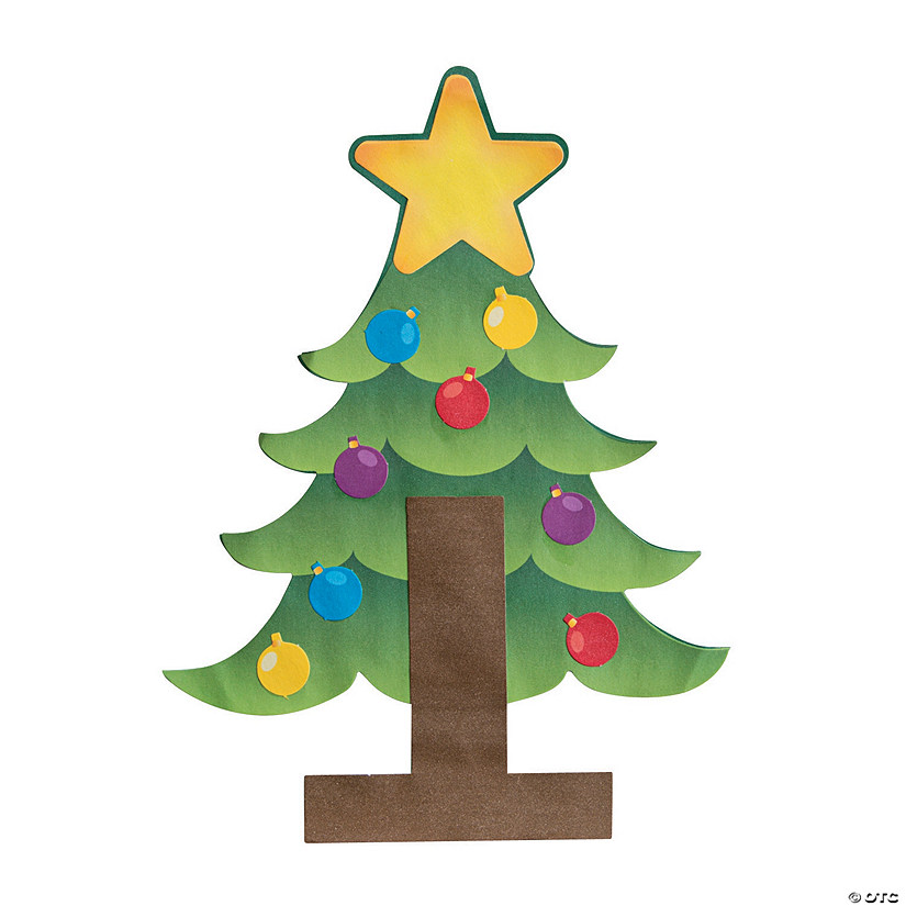 T Is For Tree Christmas Craft Kit - Discontinued