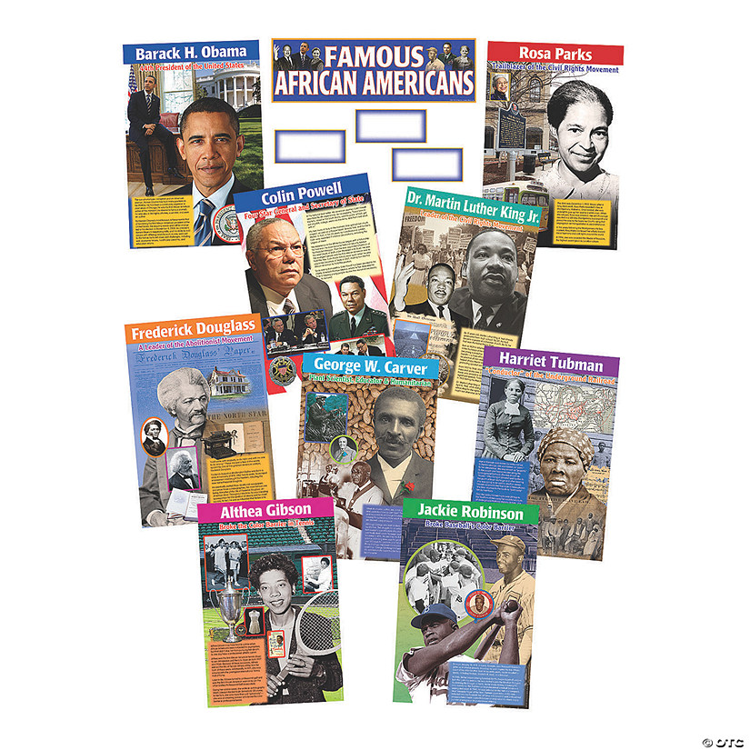 Teacher Created Resources Famous African Americans Bulletin Board ...