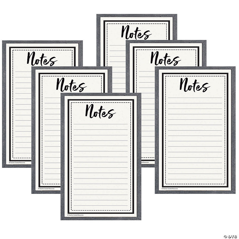 Teacher Created Resources Modern Farmhouse Notepad, 6 Each