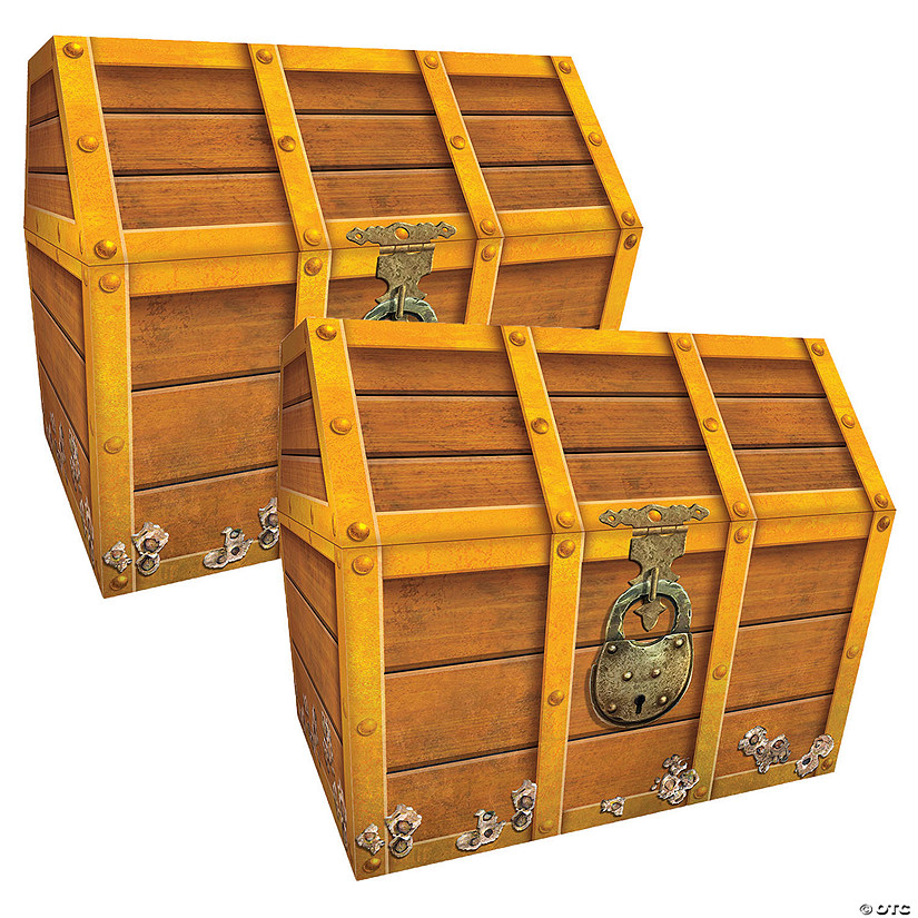 Teacher Created Resources Treasure Chest, Pack of 2 | Oriental Trading