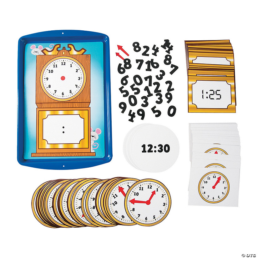 Teaching Time Magnetic Activity Set - Discontinued