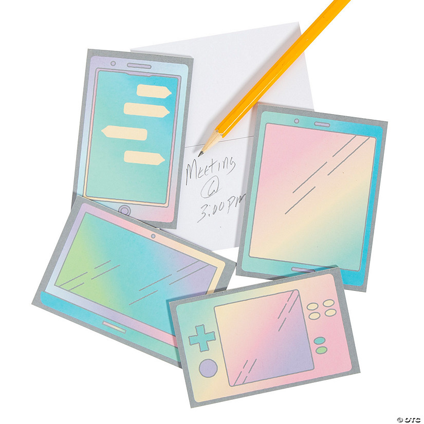 Tech Screen Shaped Notepads - 24 Pc. | Oriental Trading